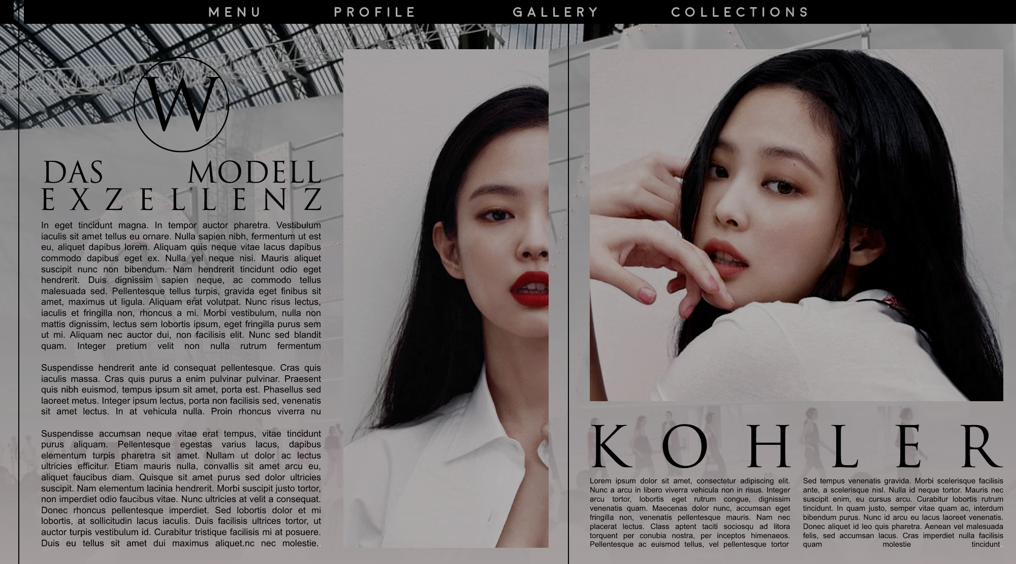 Template #004 Jennie by sooyeo on DeviantArt