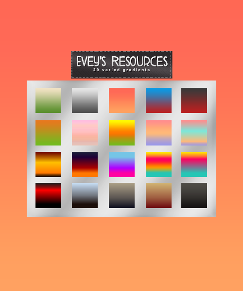 #1 Gradients Pack by Evey-V on DeviantArt