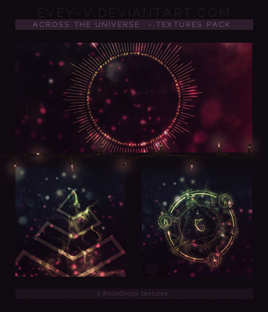 #46 Textures Pack - Across the Universe by Evey-V on DeviantArt