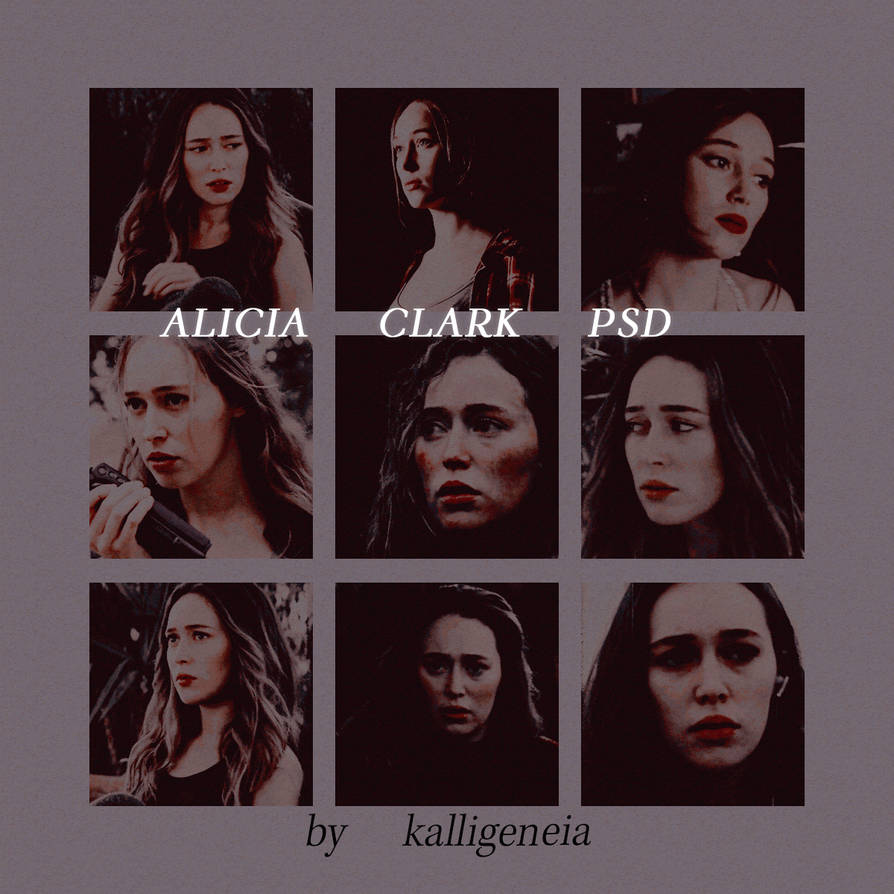 ALICIA CLARK PSD. by kalligeneiacreates on DeviantArt
