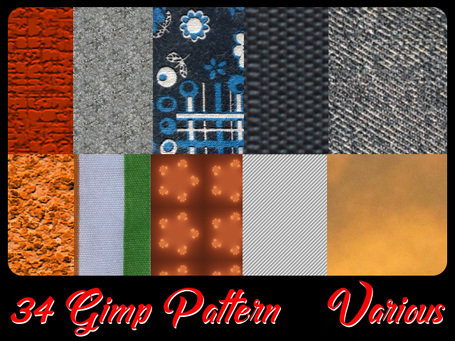 Gimp Pattern - Verschiedene by thobar on DeviantArt