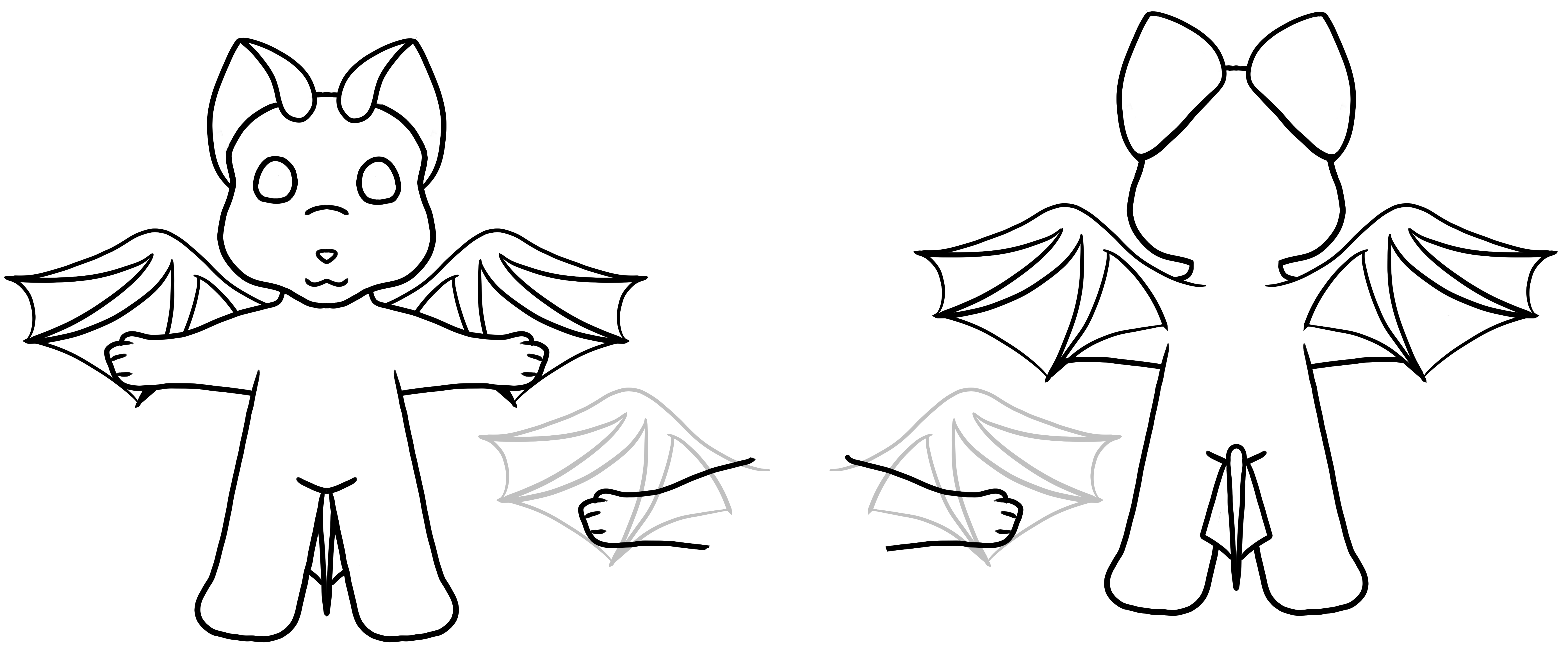 Chibi Bat Reference Sheet by pagangirl1986 on DeviantArt