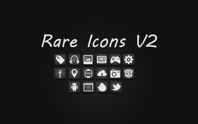 Rare icons V2 by HunterDsg on DeviantArt