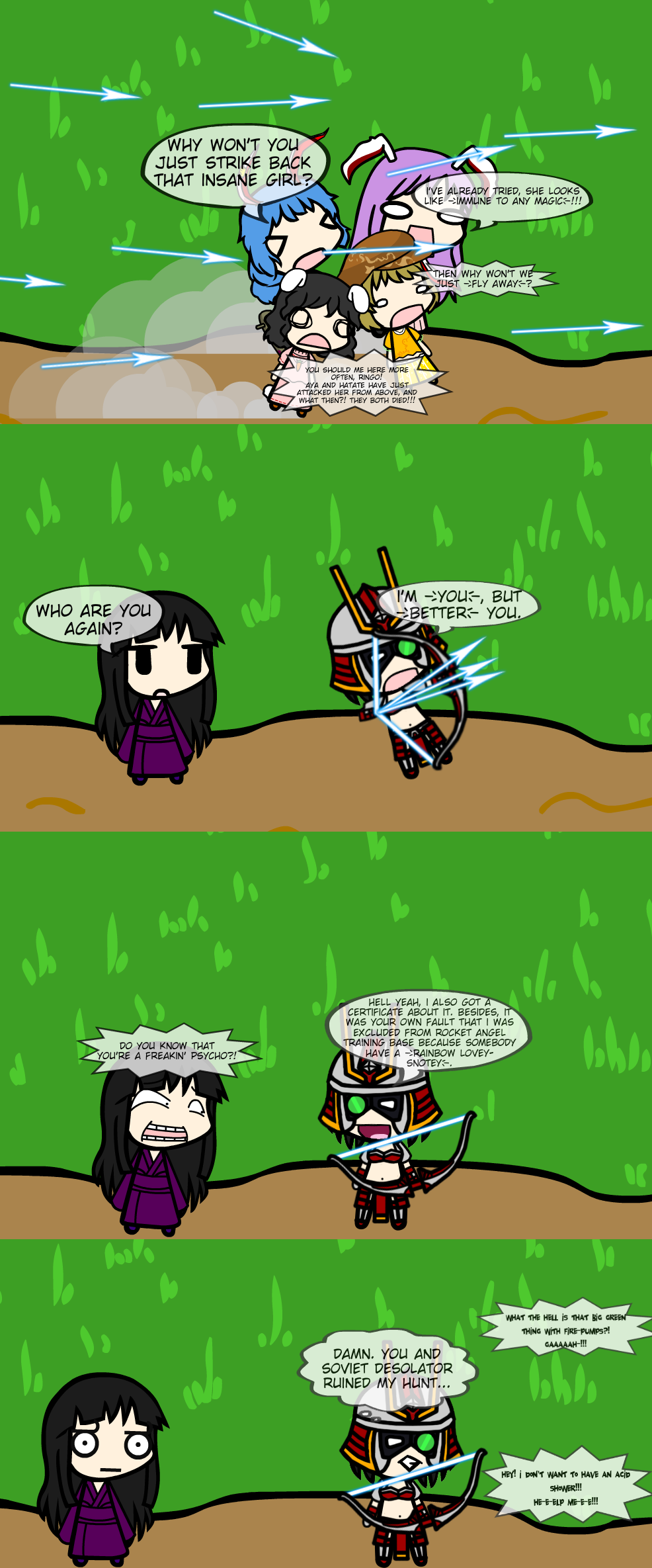 Walfas Characters: Archer Maiden(Red Alert 3) by RED-IMPRISONER on ...