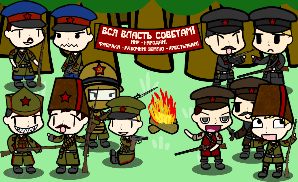 Walfas Characters: Soviet Soldiers Pack(ACCR) by RED-IMPRISONER on ...