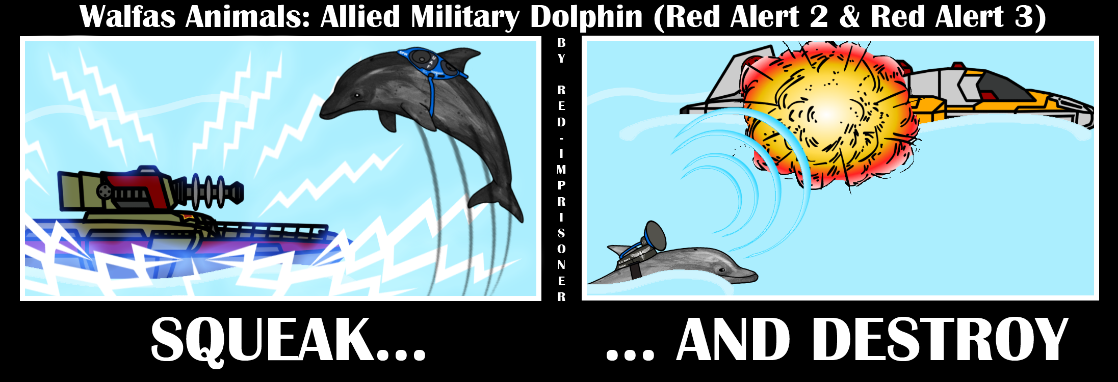 Walfas Animals: Allied Dolphin(Red Alert 2 and 3) by RED-IMPRISONER on ...