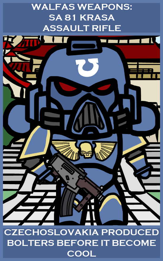 Walfas Weapons: SA 81 Krasa Carbine by RED-IMPRISONER on DeviantArt