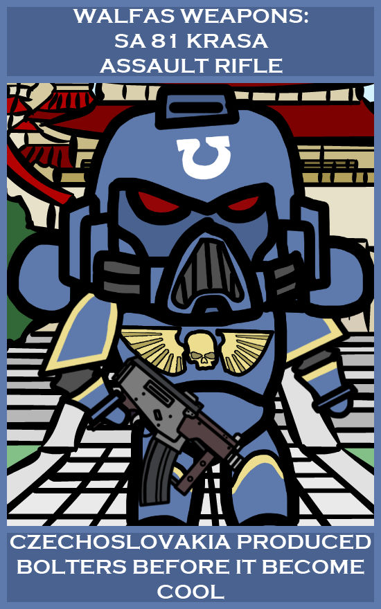 Walfas Weapons: SA 81 Krasa Carbine by RED-IMPRISONER on DeviantArt