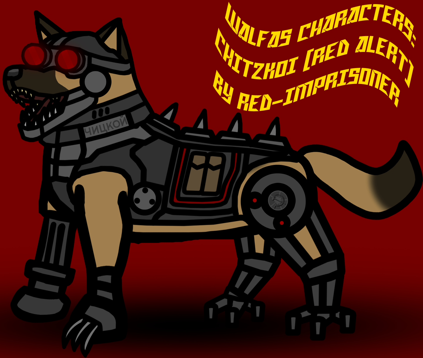 Walfas Characters: Chitzkoi(Red Alert) by RED-IMPRISONER on DeviantArt