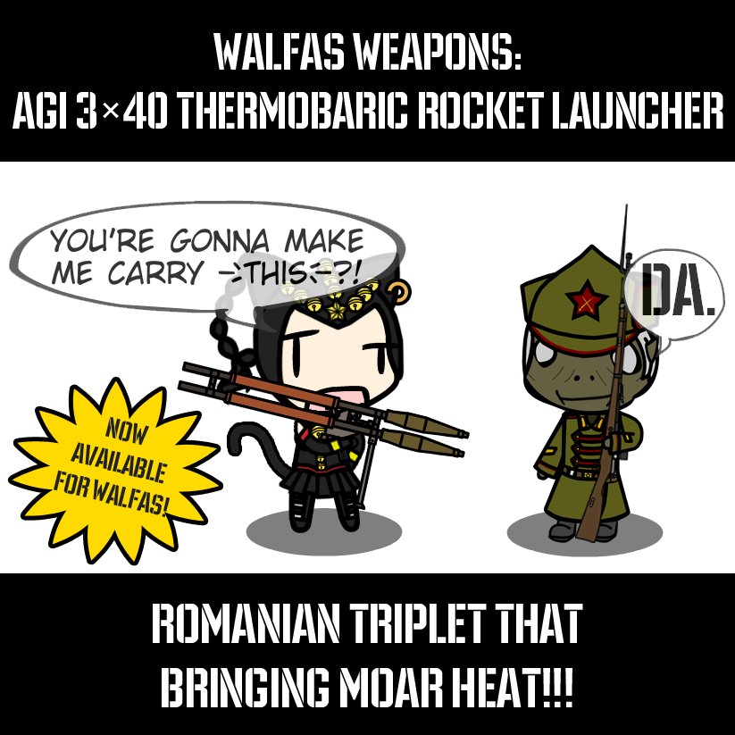 Walfas Weapons: AGI 3X40 Rocket Launcher by RED-IMPRISONER on DeviantArt