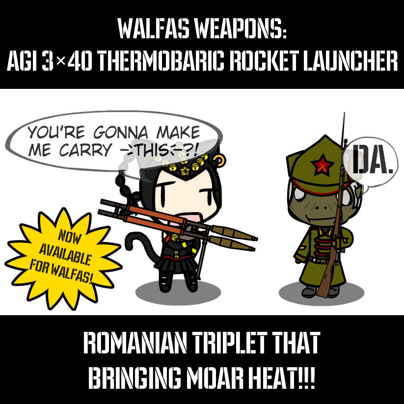 Walfas Weapons: AGI 3X40 Rocket Launcher by RED-IMPRISONER on DeviantArt
