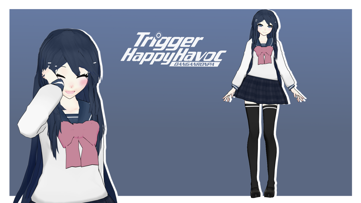 [MMD x Danganronpa] Tda Sayaka Maizono + DL by librxin on DeviantArt