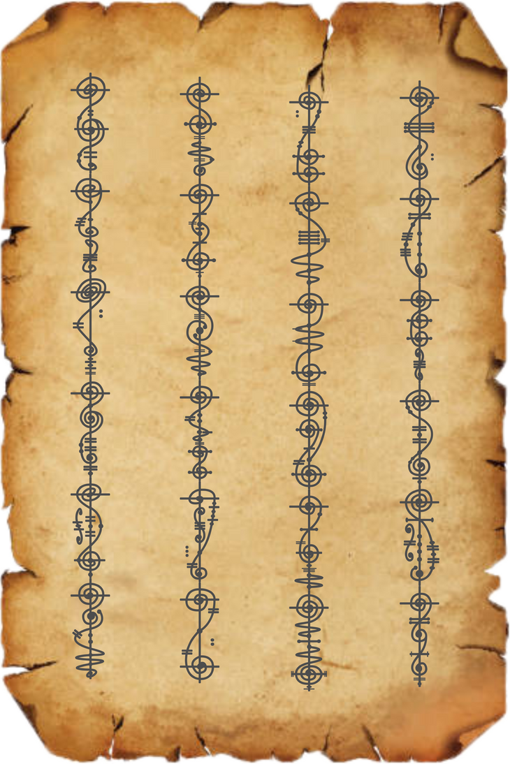 Vulcan Script Brushes by Captain-Goldfish on DeviantArt