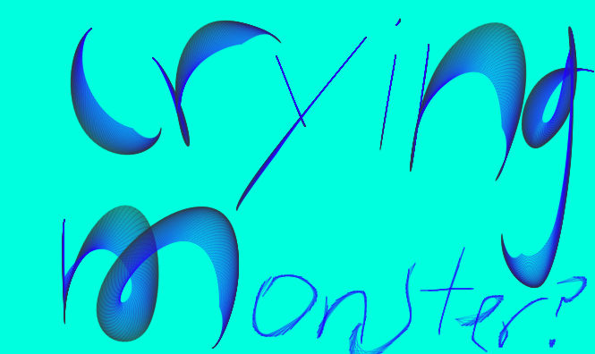 Crying monster? by Deaththemouse5 on DeviantArt