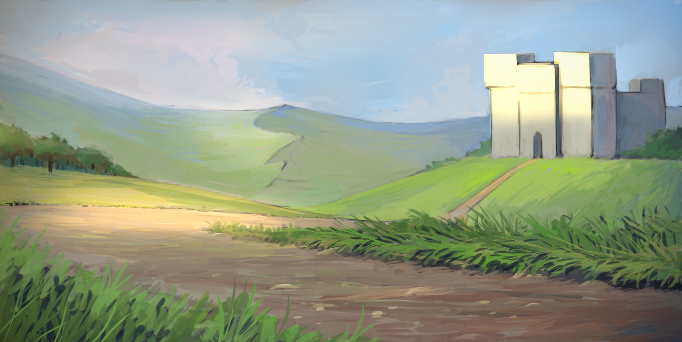 Castle Landscape by LordLampPost on DeviantArt