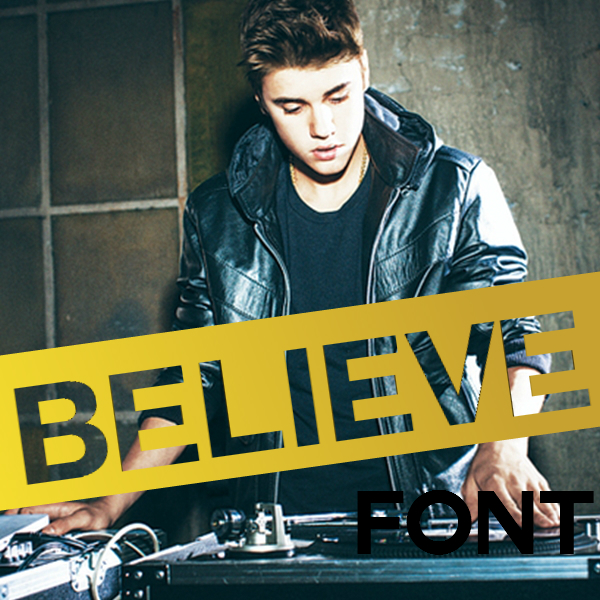 Justin Bieber Logo Believe