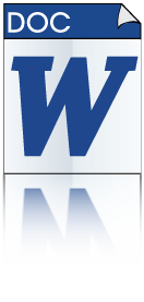 Word DOC Vector Icon by dezine3 on DeviantArt