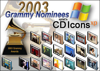 Grammy Nominees 2003 CD Icons by splat on DeviantArt