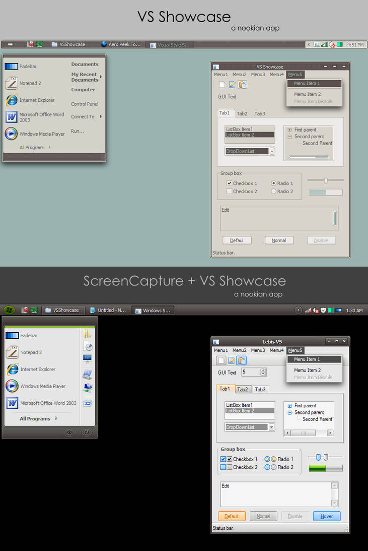 App: VS Showcase by nookian on DeviantArt