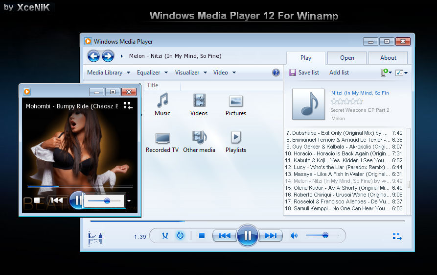 Windows Media Player 12 Basic By XceNiK On DeviantArt
