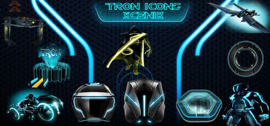 Tron Icons by XceNiK on DeviantArt