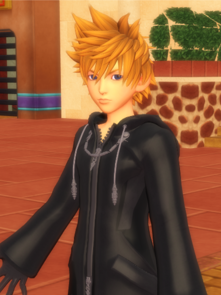 MMD Roxas black coat model download by Ventus29 on DeviantArt