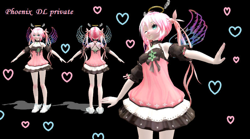 [MMD]PHOENIX CHAN PRIVATE DL by Pinkuchan-MMD on DeviantArt