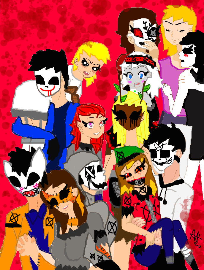 .:Creepypasta Ocs group:. by suriminam on DeviantArt
