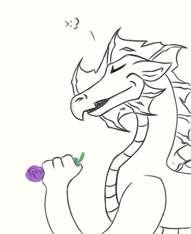 Snu Snu Dragon by AGamerCorgi on DeviantArt