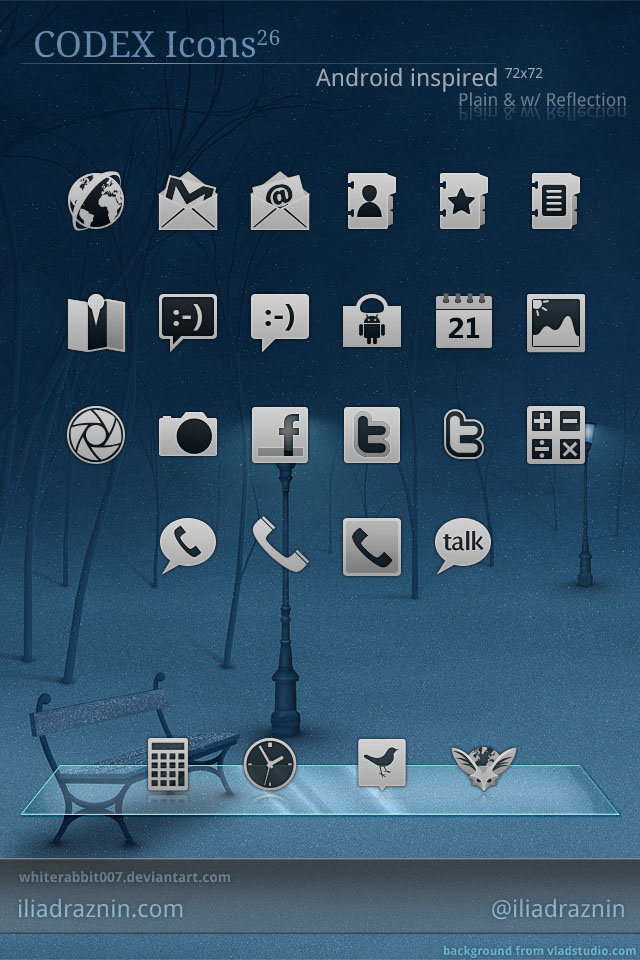 Codex Icons for Android by whiterabbit007 on DeviantArt