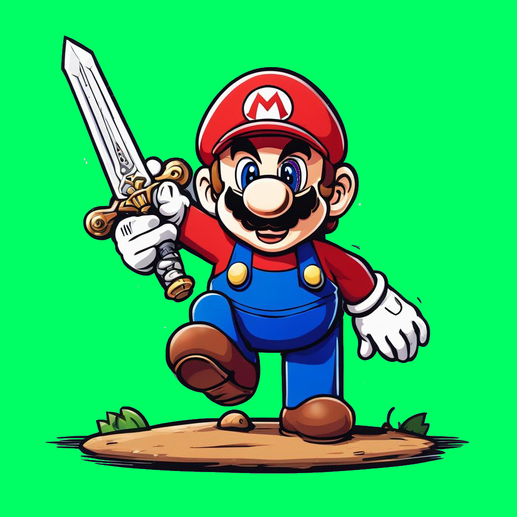 Crazy Mario by IAMCREATIVE1 on DeviantArt