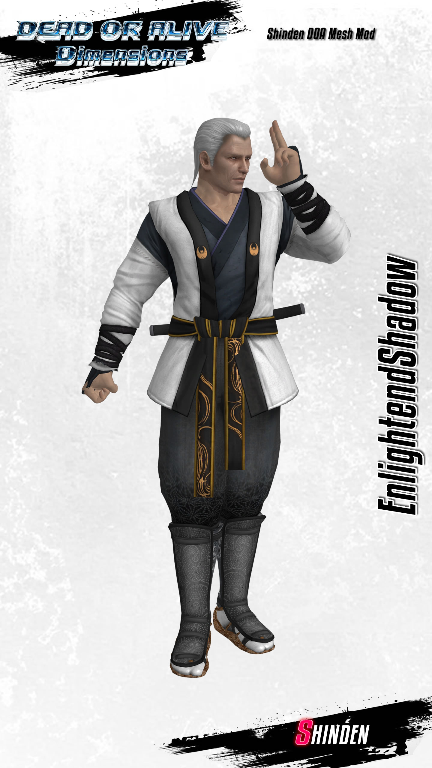 Shinden DOA Model by EnlightendShadow on DeviantArt