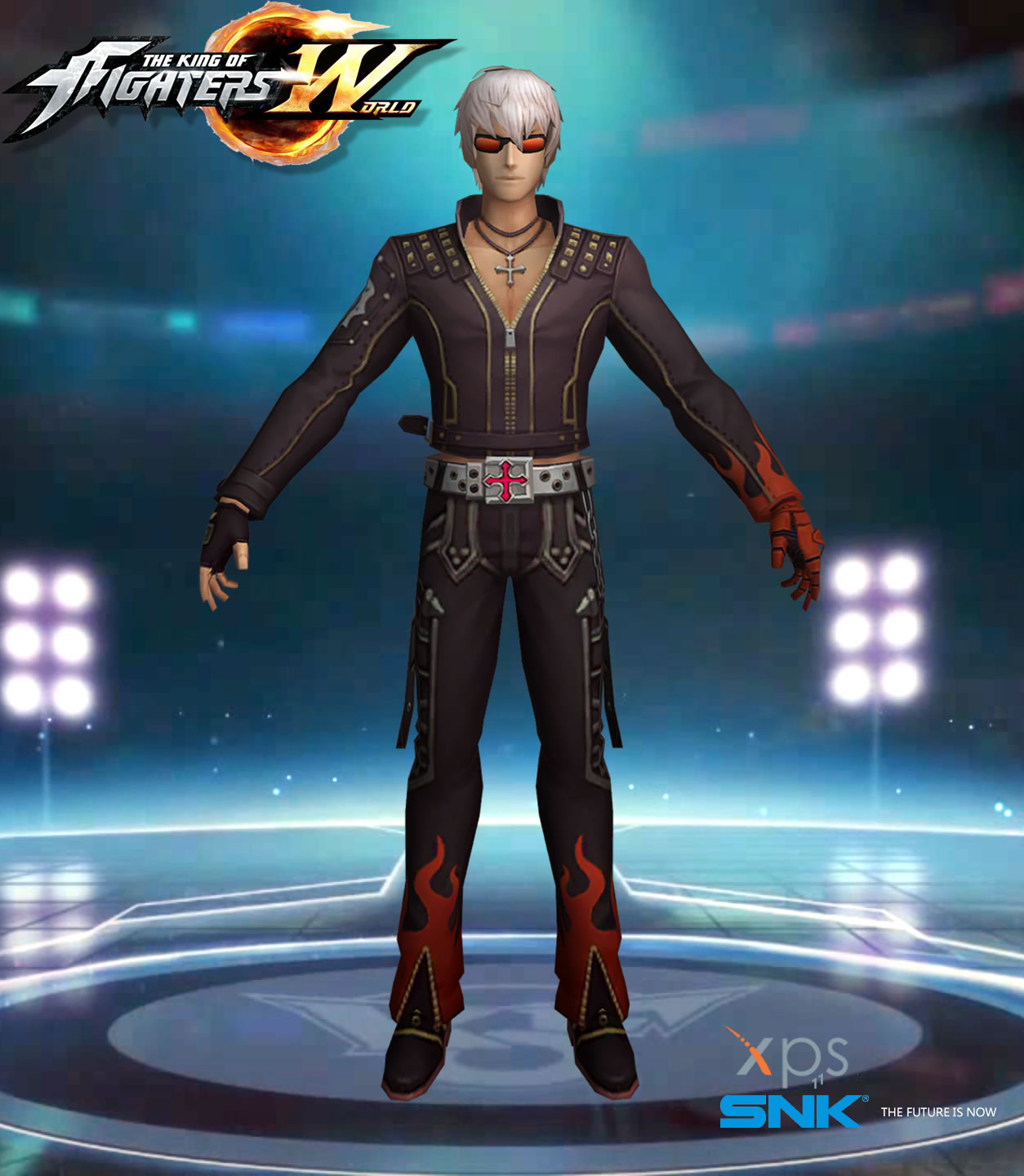 KOF WORLD - Kdash by EnlightendShadow on DeviantArt