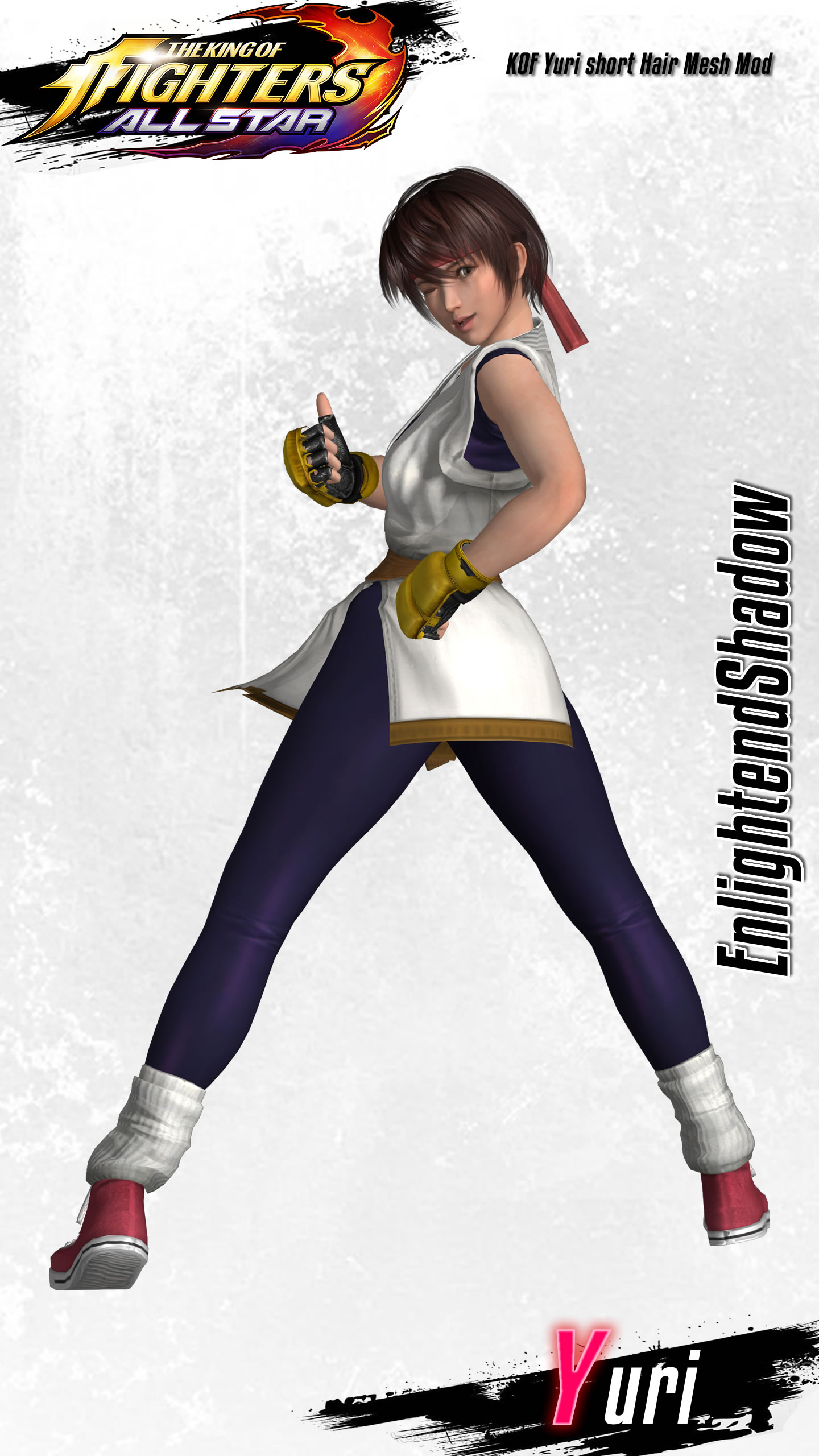 YURI KOF in DOA Style for XNALara by EnlightendShadow on DeviantArt