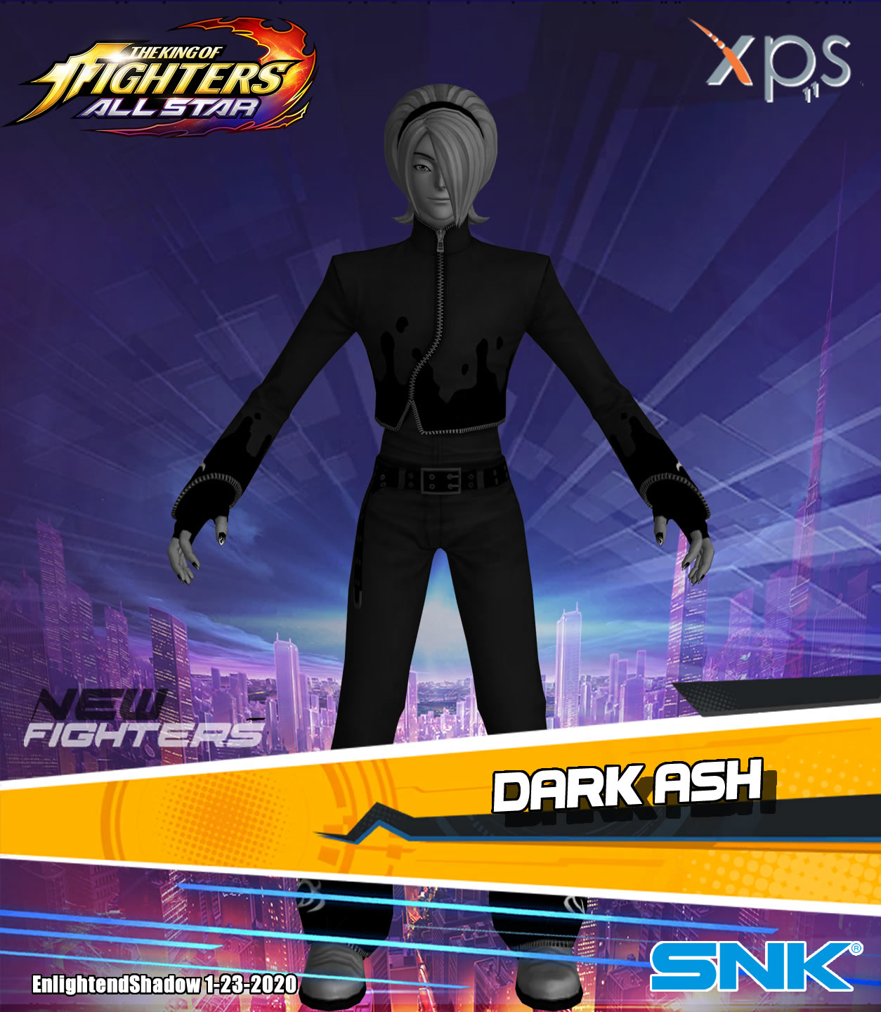 The King Of Fighters All Stars When Is Dark Ash | JCR Comic Arts