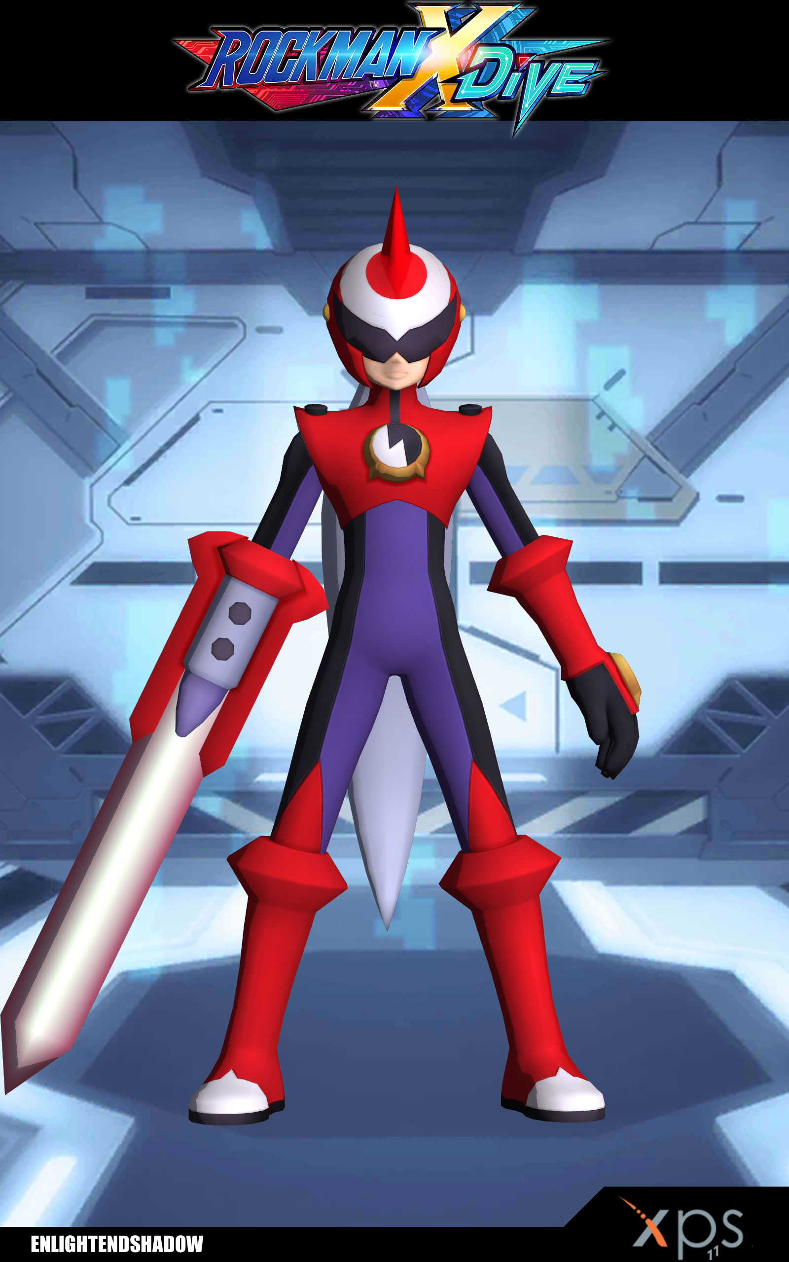 Xdive - Protoman Exe By Enlightendshadow by EnlightendShadow on DeviantArt