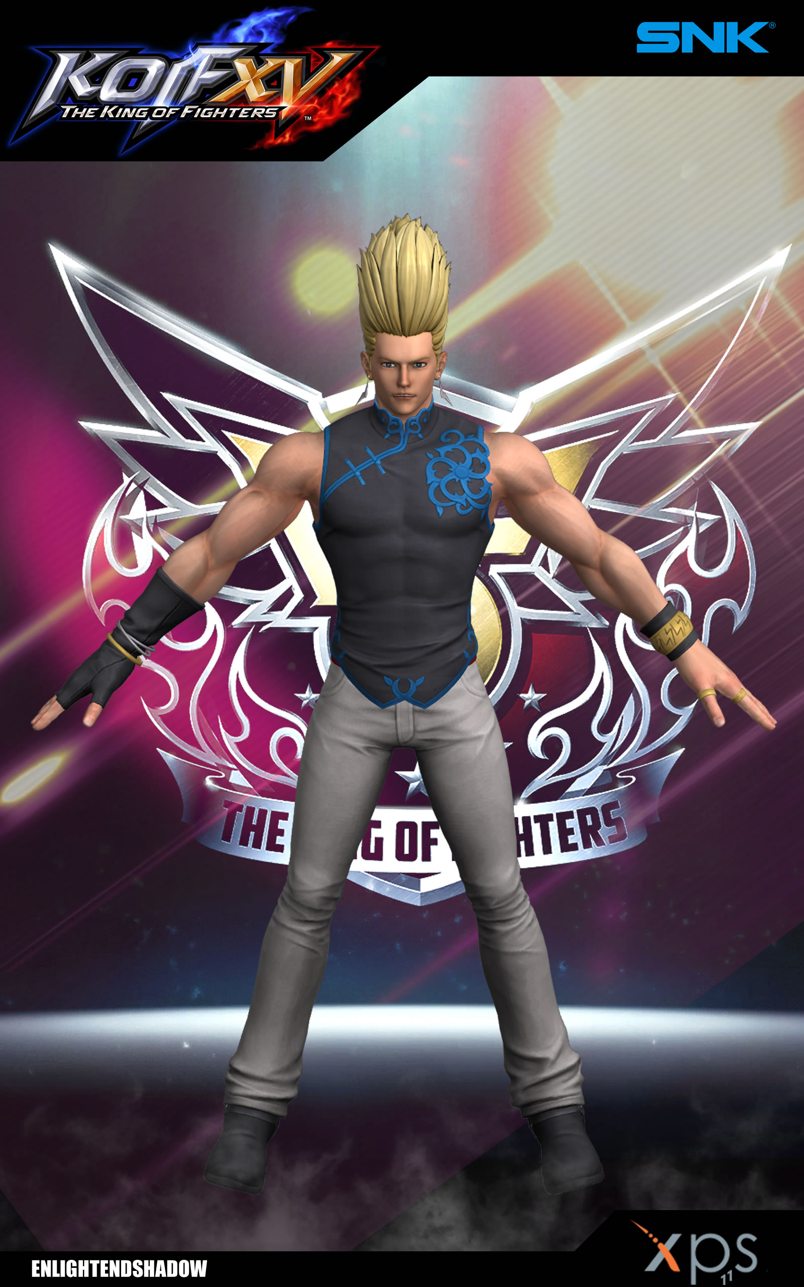 KOFXV Benimaru EnlightendShadow by EnlightendShadow on DeviantArt