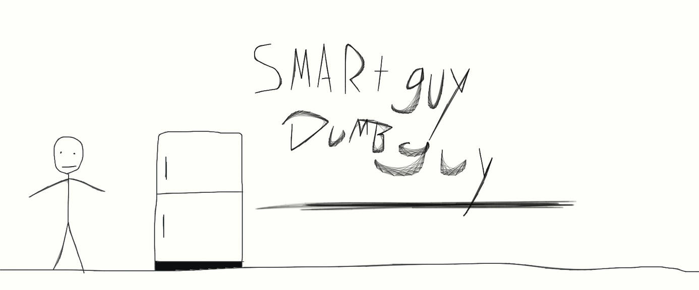 smartguy dumbguy by awesome543 on DeviantArt