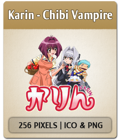 Karin (Chibi Vampire) - Anime Icon by joesandal on DeviantArt