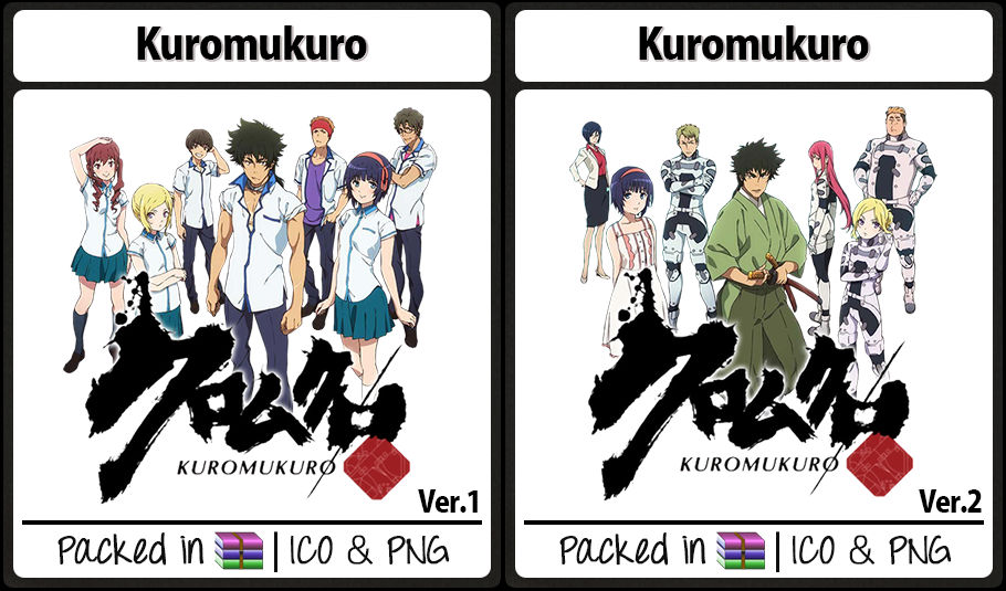 Kuromukuro - Anime Icon by joesandal on DeviantArt