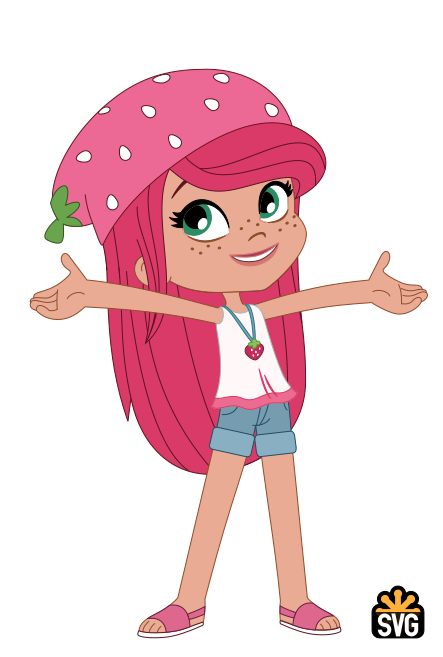 Strawberry Shortcake (svg) by shadat on DeviantArt
