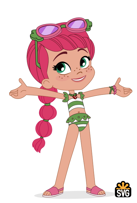 Strawberry Shortcake (svg) 2 by shadat on DeviantArt