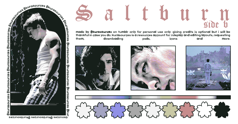 [ PSD 033 ] SALTBURN(side B) by kirasources on DeviantArt