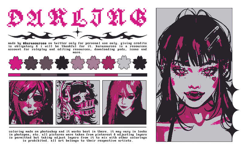 [ PSD 104 ] DARLING by kirasources on DeviantArt