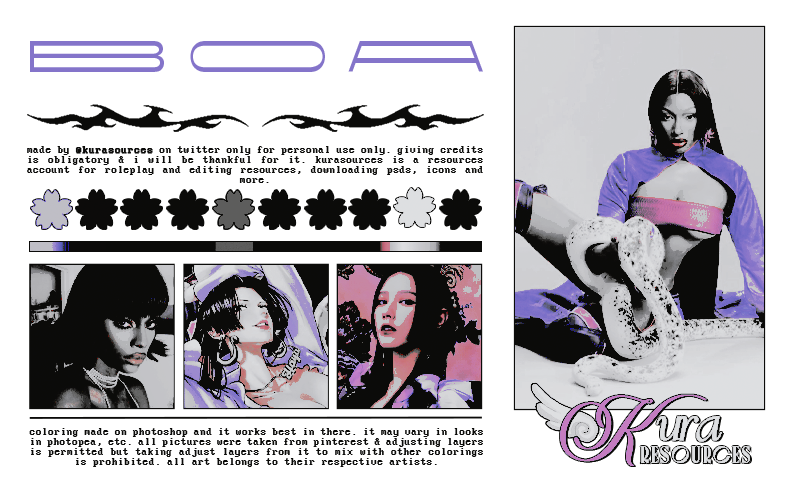 [ PSD 183 ] BOA by kirasources on DeviantArt