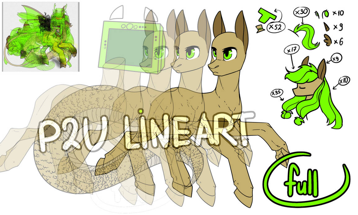 P2U pony line FULL PACK by IntFighter on DeviantArt