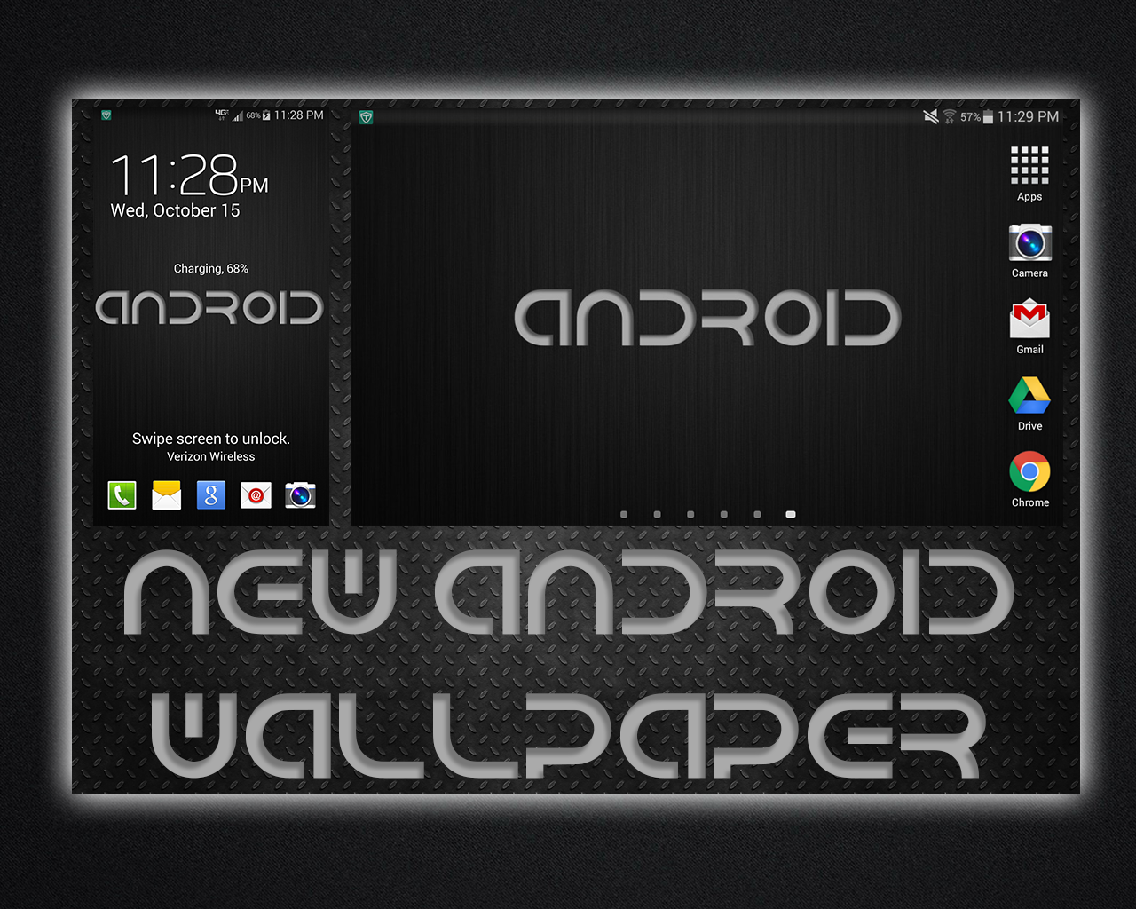 Metallic Android Wallpaper by Geoffery10 on DeviantArt