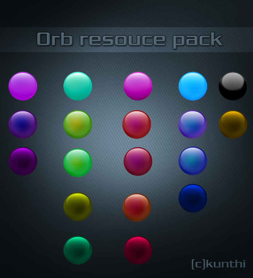Orbs resource pack by kunthi on DeviantArt