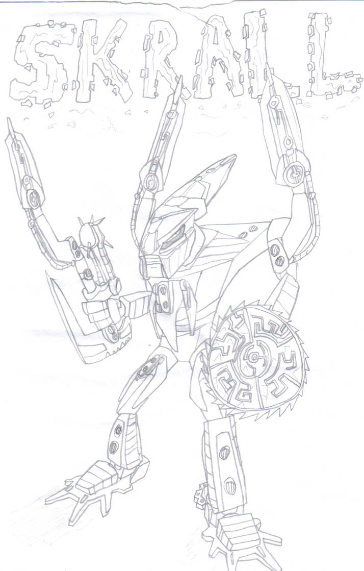 2nd fan art - Skrall by KrytenMarkGen-0 on DeviantArt
