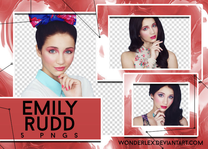 PNG PACK #1 | EMILY RUDD by wonderlex on DeviantArt